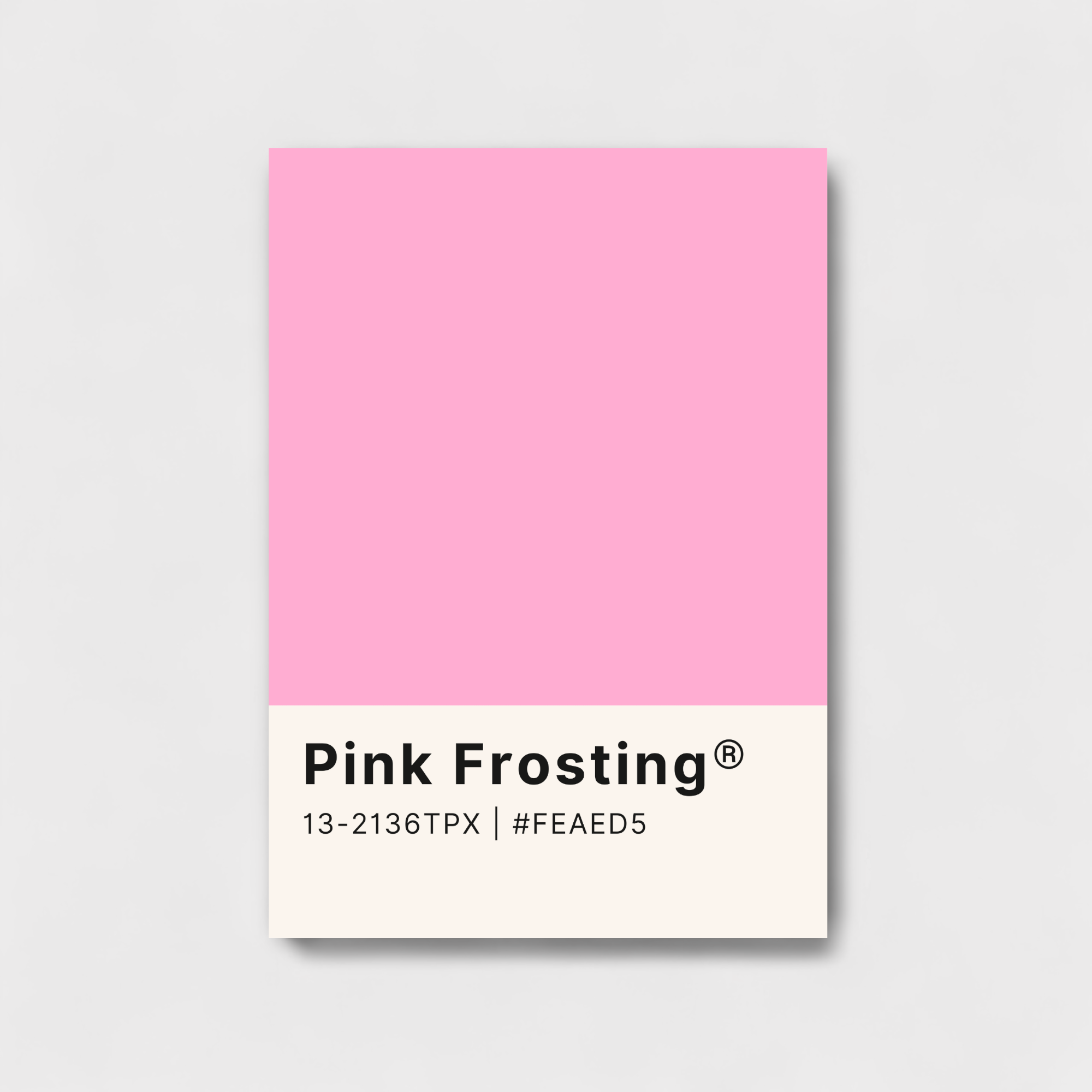 Pink frosting color palette – Metalxprints
